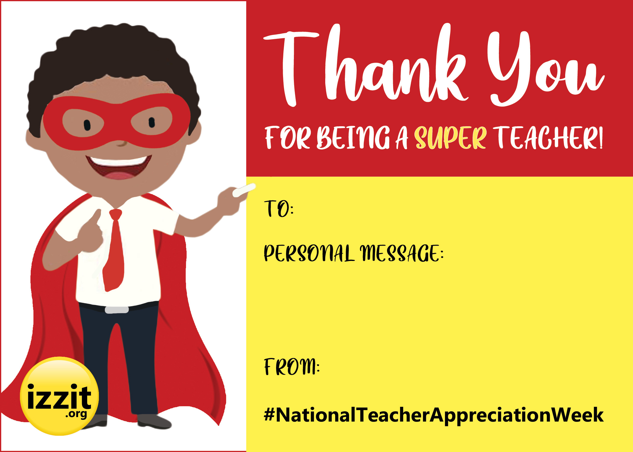 Teacher Appreciation | izzit.org