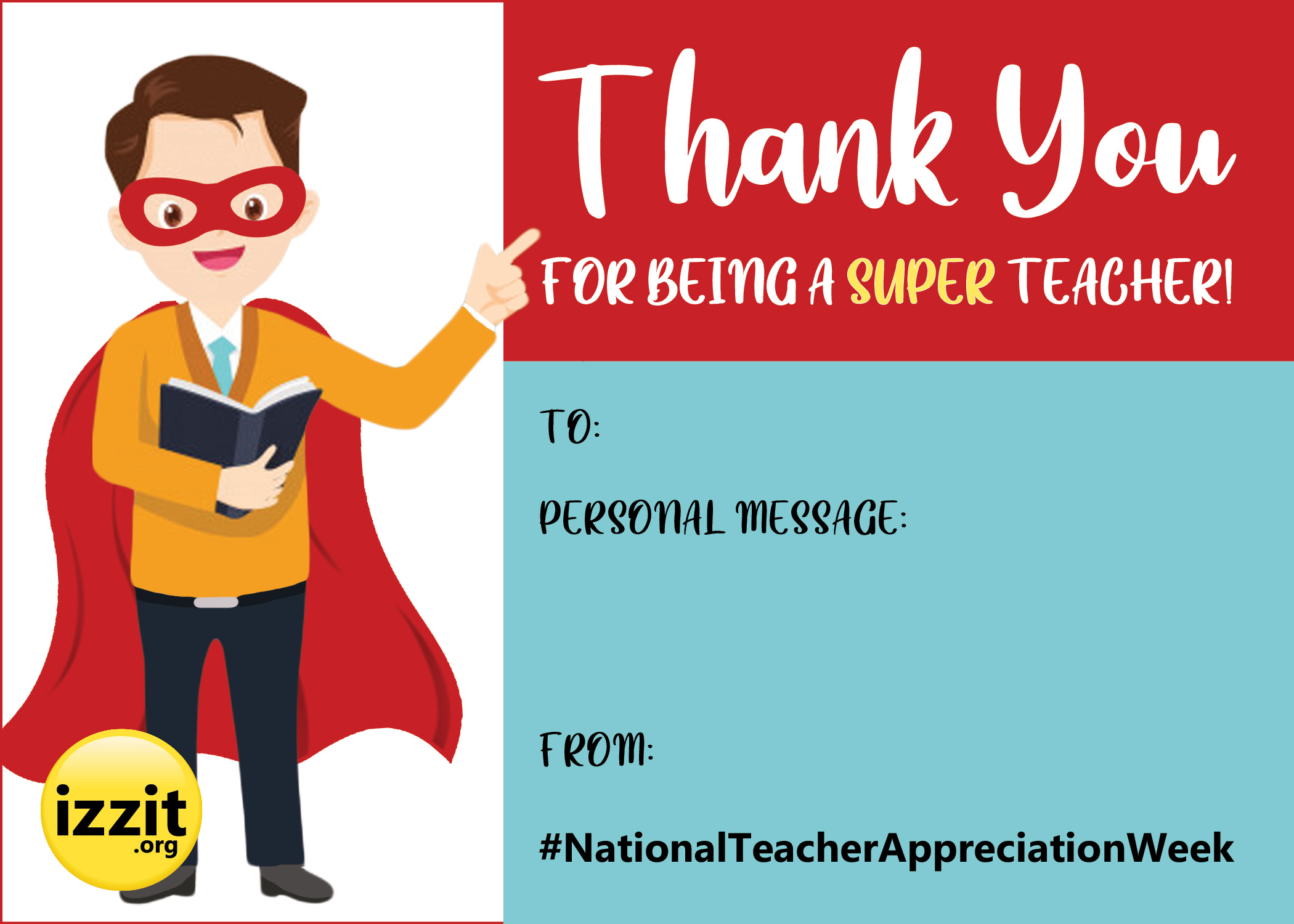 Teacher Appreciation | izzit.org